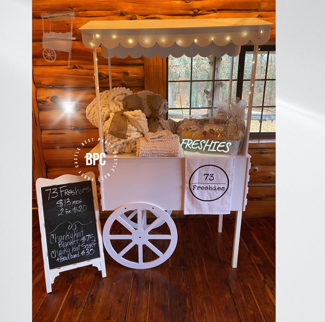 Modern Sweet Candy Cart, Stylish Display Perfect for Weddings ...