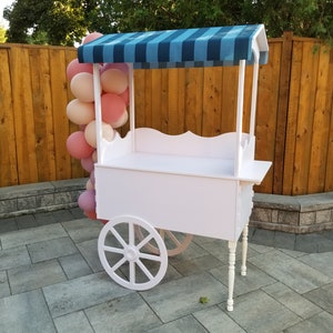 Candy Cart, Red Carnival Style, Birthday Decorations, Party Cart, Party ...