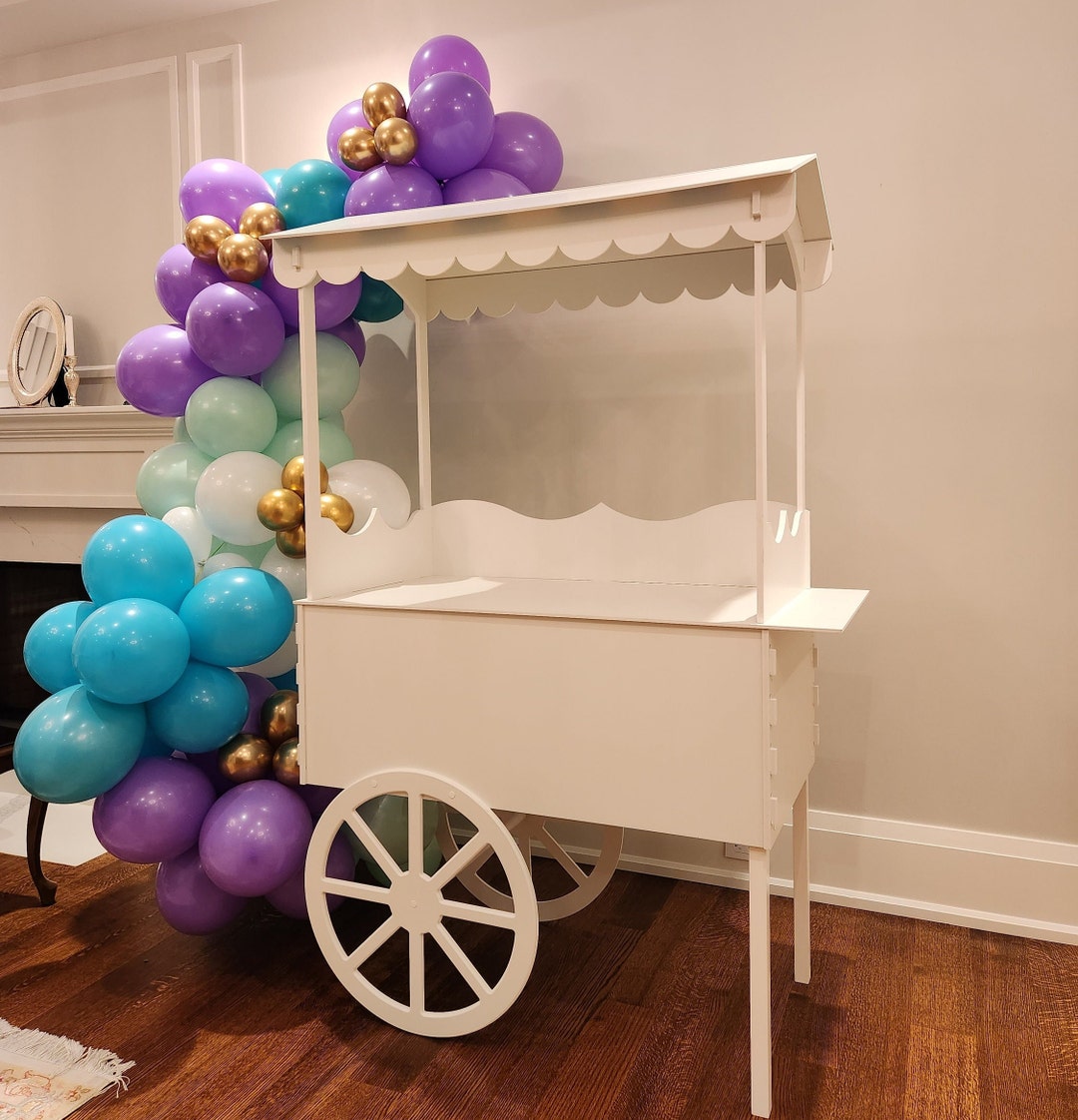 Candy Cart for Birthday Decorations Party Cart for Sale - Etsy