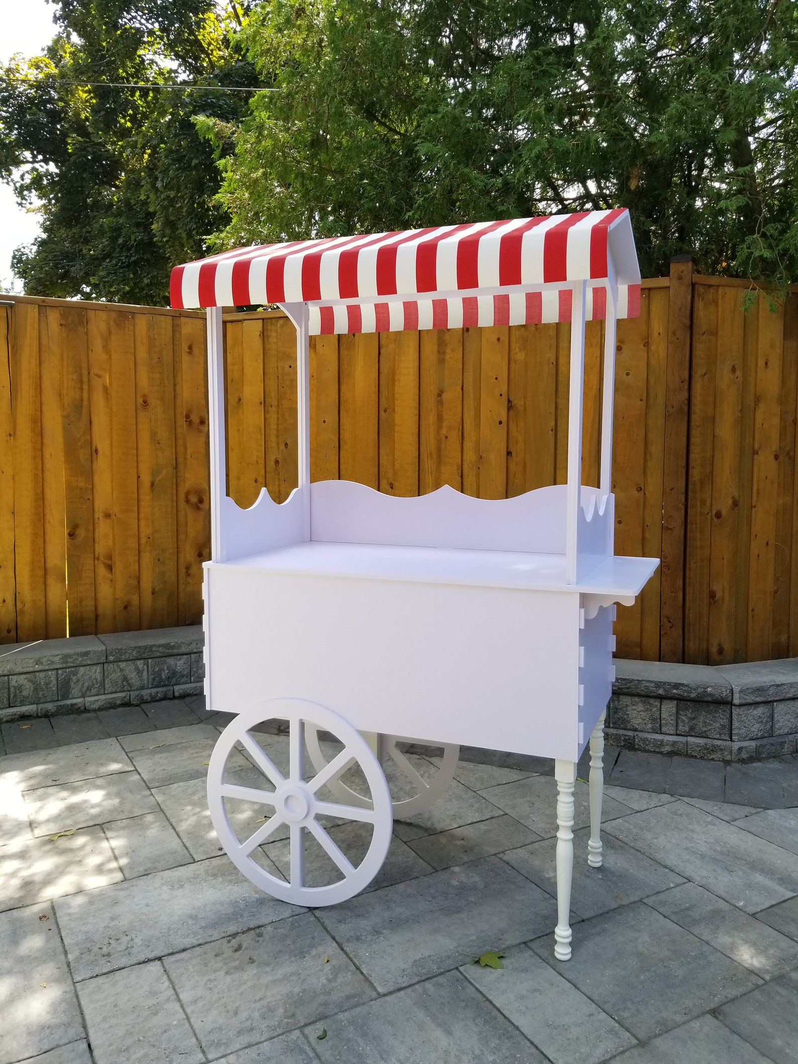Candy Cart Red Carnival Style Birthday Decorations Dessert - Etsy