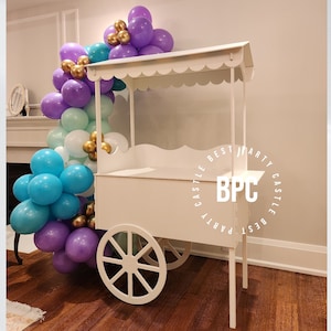 Candy Cart for Birthday Decorations, Party Cart for Sale, Wedding Decor ...