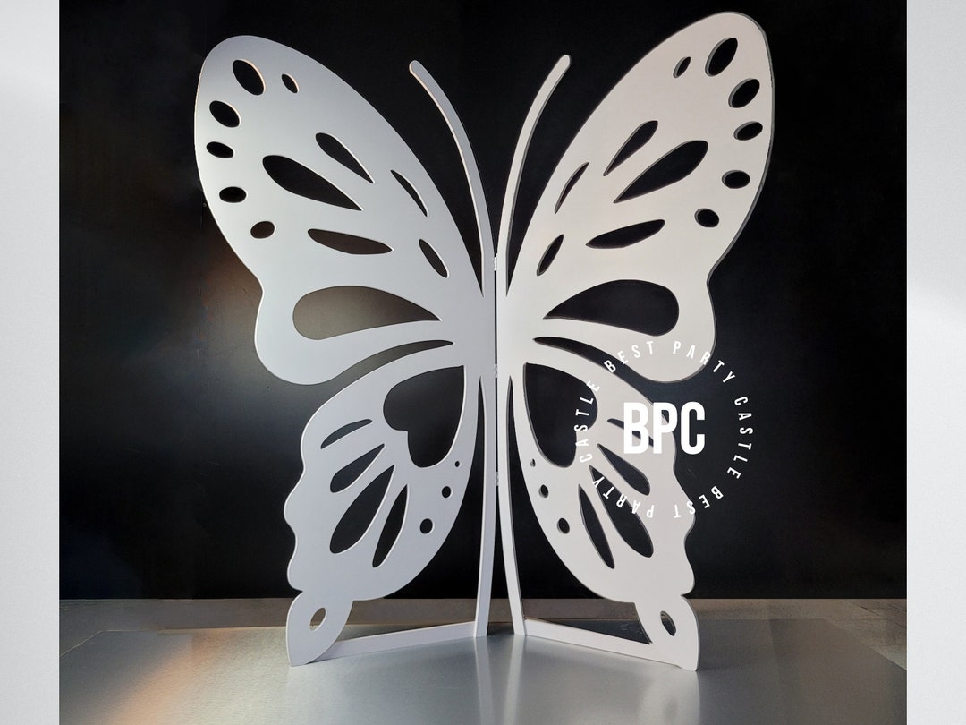 Butterfly Backdrop, Foldable Butterfly, Freestanding Wall, Party ...