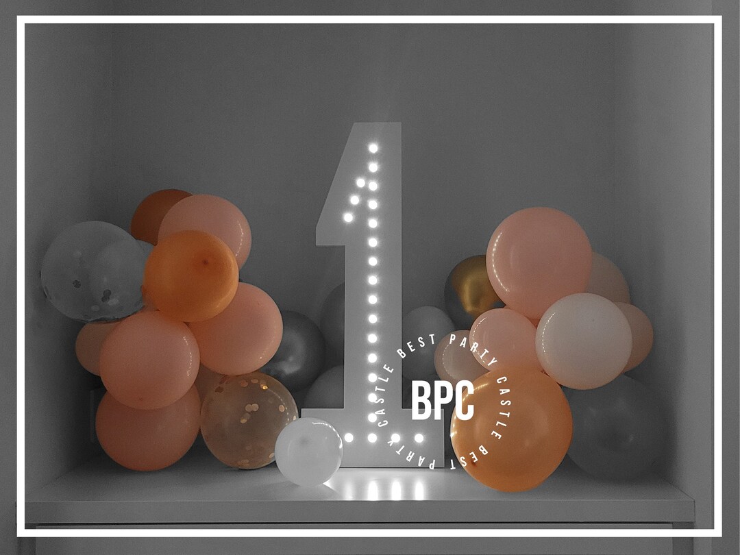 Marquee Letter, Large Numbers and Letters, Birthday Decoration - Etsy