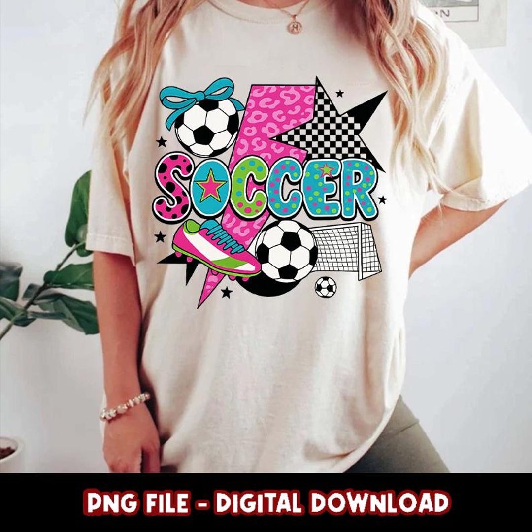 Preppy Soccer Png, Soccer Png, Soccer Coquette Png, Soccer Mama Png ...