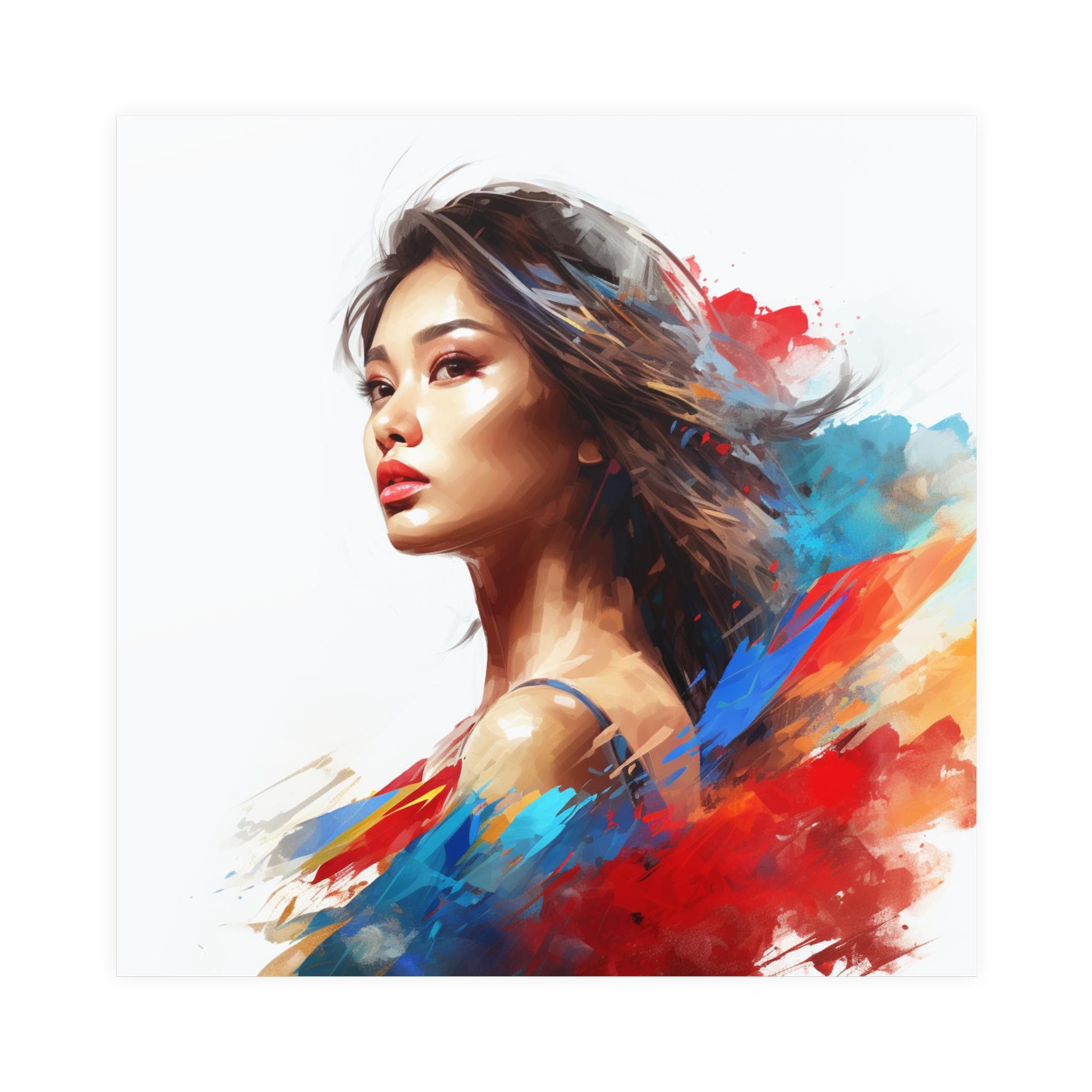 Filipino Woman Poster, Filipino Women Country Representation Wall Art ...