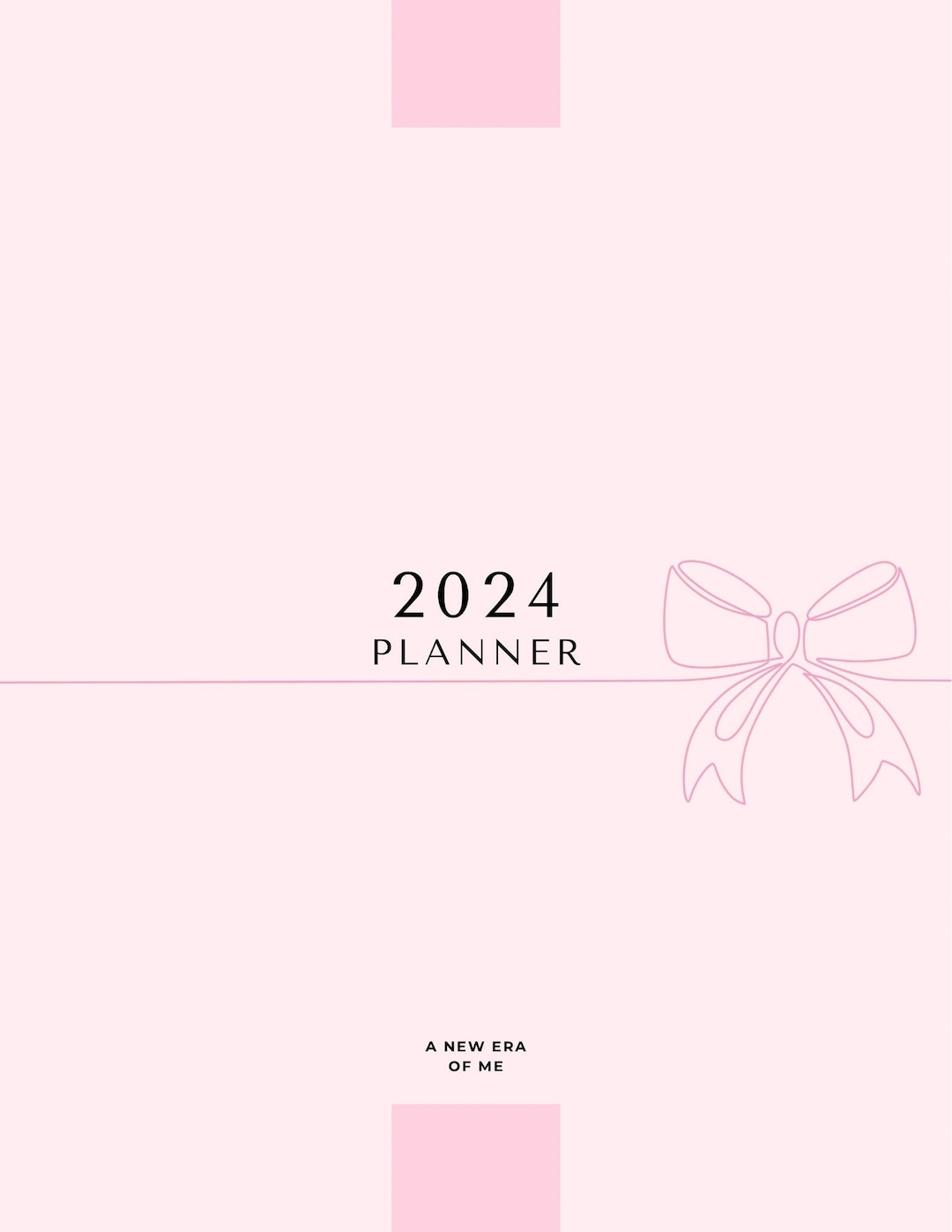 Coquette 2024 Digital Planner, Goodnotes Planner, iPad Planner, Digital ...