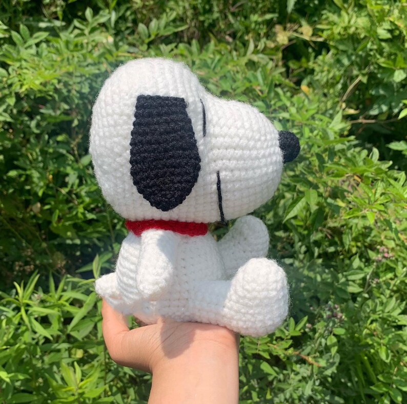 Snoopy Dog Crochet Pattern PDF, Snoopy Amigurumi, Cute Snoopy Crochet ...