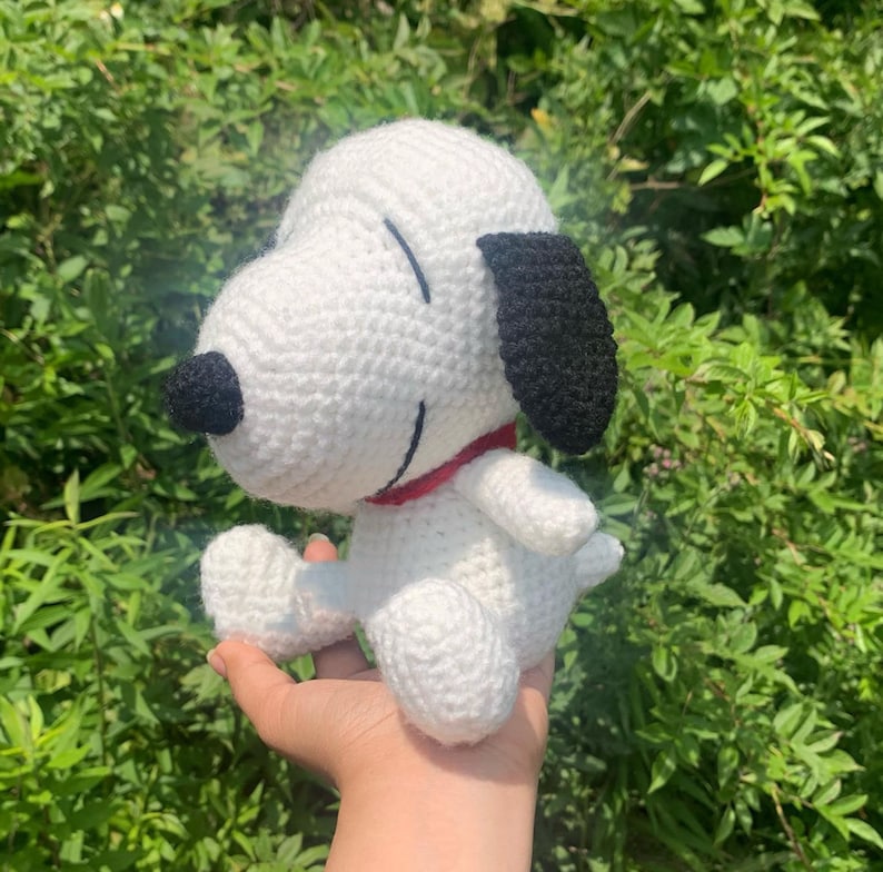 Snoopy Dog Crochet Pattern PDF, Snoopy Amigurumi, Cute Snoopy Crochet ...