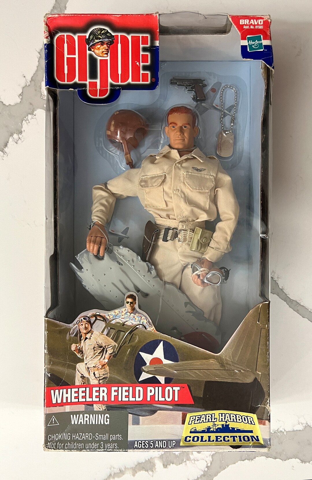 G.I. Joe Wheeler Field Pilot Action Figure, Pearl Harbor Collection ...