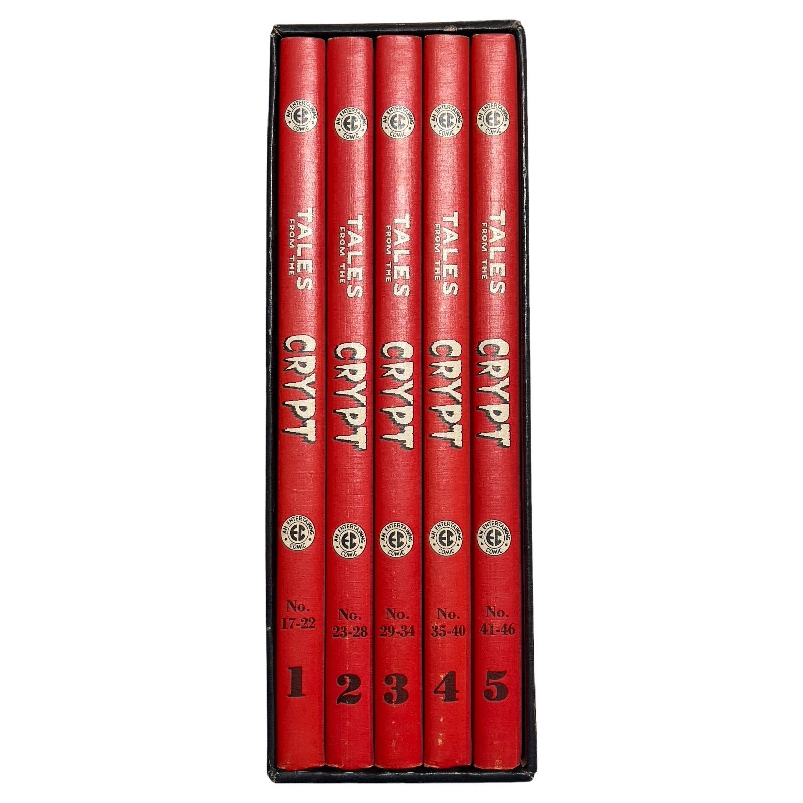 Tales From the Crypt 5 Volume Box Set Hardcover EC Comics Russ Cochran ...