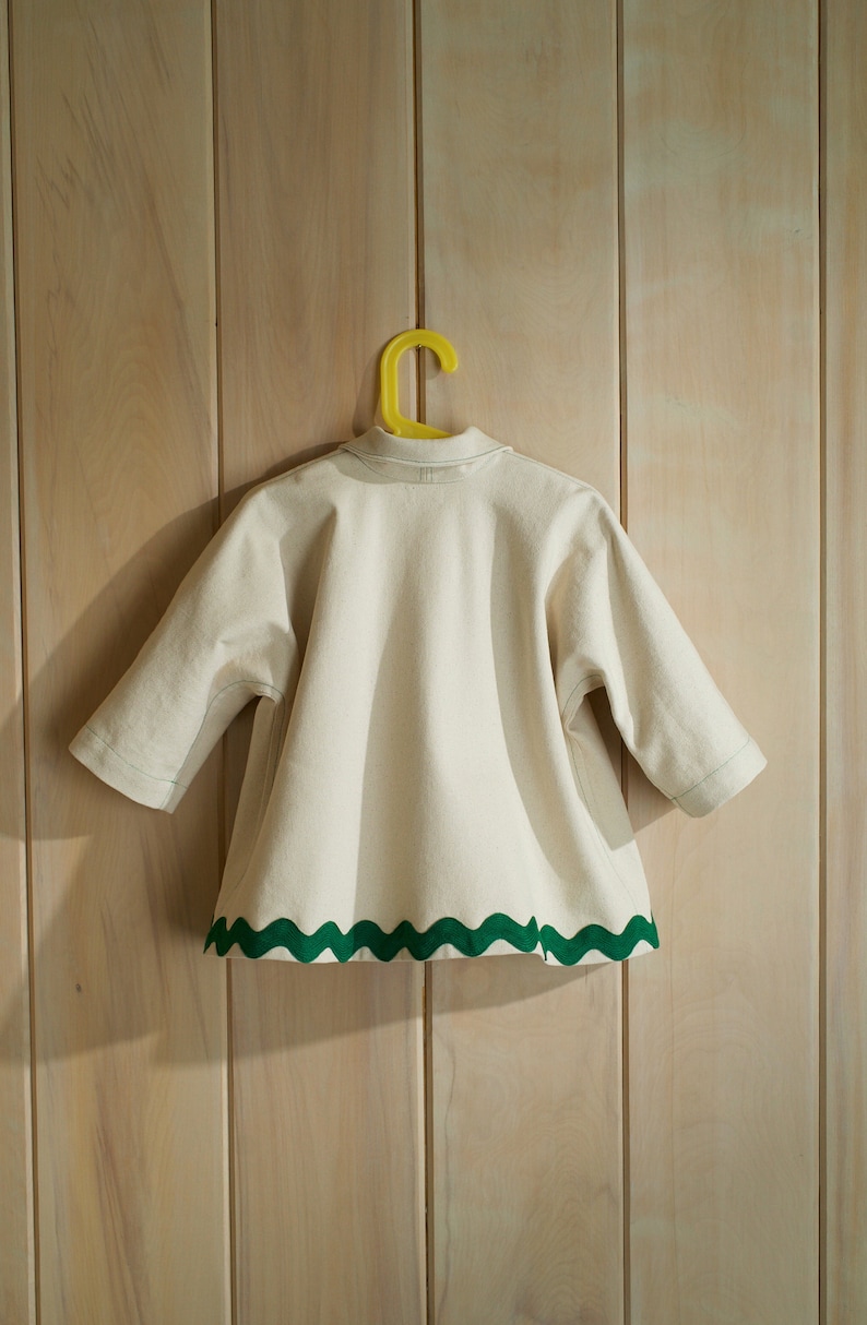Canvas Chore Coat- Ric Rac - Classic Chore Coat, Canvas Handmade Kids ...