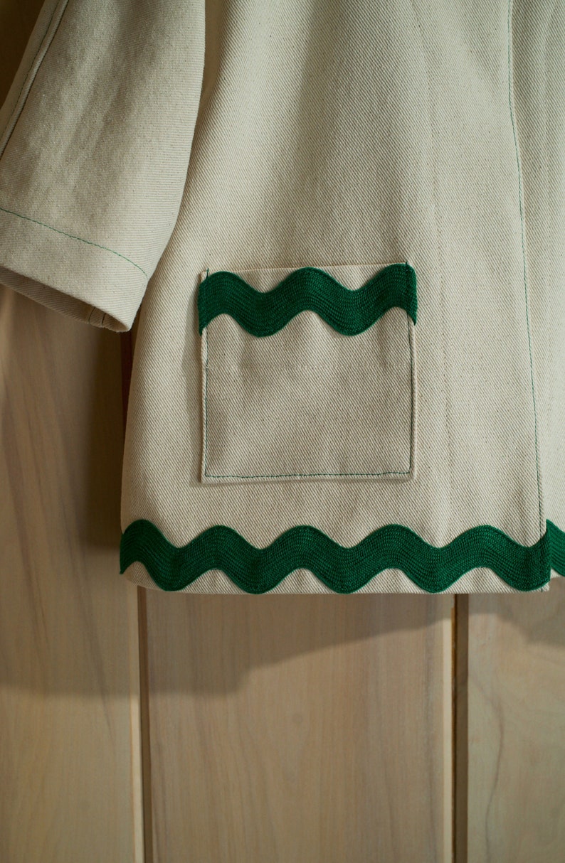 Canvas Chore Coat- Ric Rac - Classic Chore Coat, Canvas Handmade Kids ...