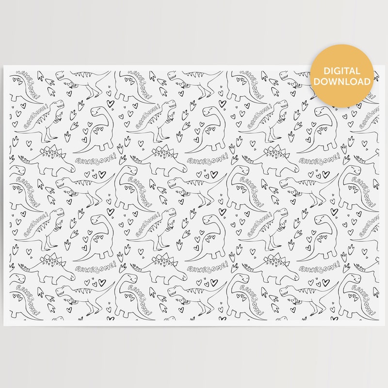 Coloring Poster Printable - Etsy