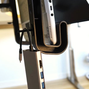 Rayco Studio Laptop Hook A Deskside Laptop Docking Station - Etsy