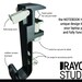 Rayco Studio Laptop Hook A Deskside Laptop Docking Station - Etsy