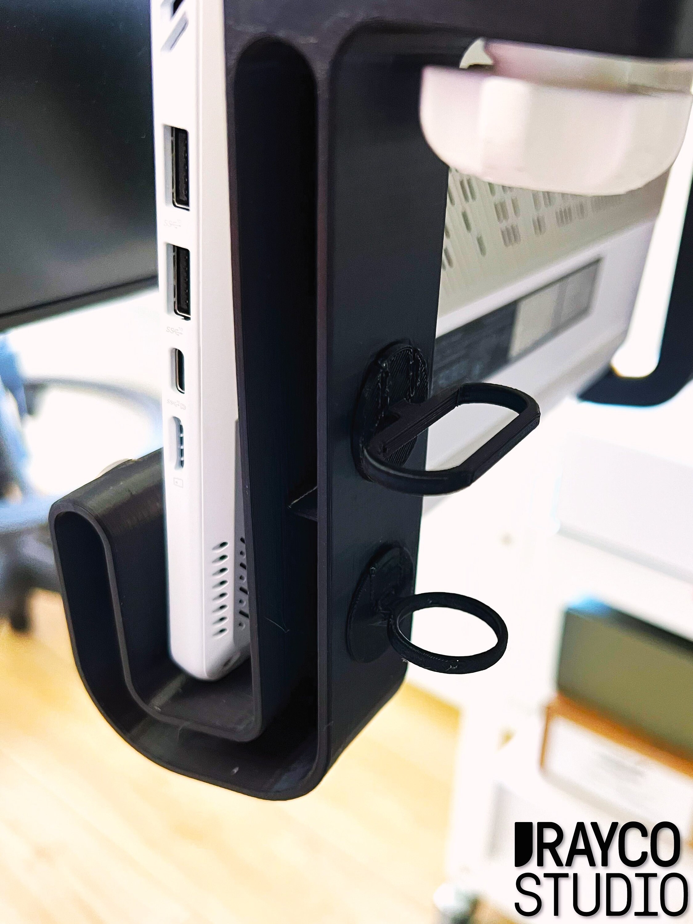 Rayco Studio Laptop Hook A Deskside Laptop Docking Station - Etsy