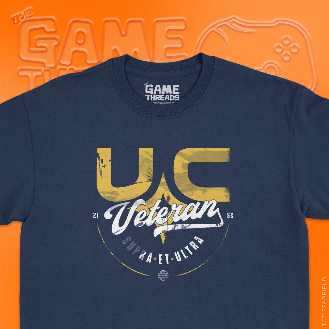 Starfield Shirt Game-inspired Men's Tees UC Starfield Veteran Design ...