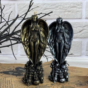 Empowering Lilith Candle for Ritual Magic – Feminine Energy Altar Decor ...