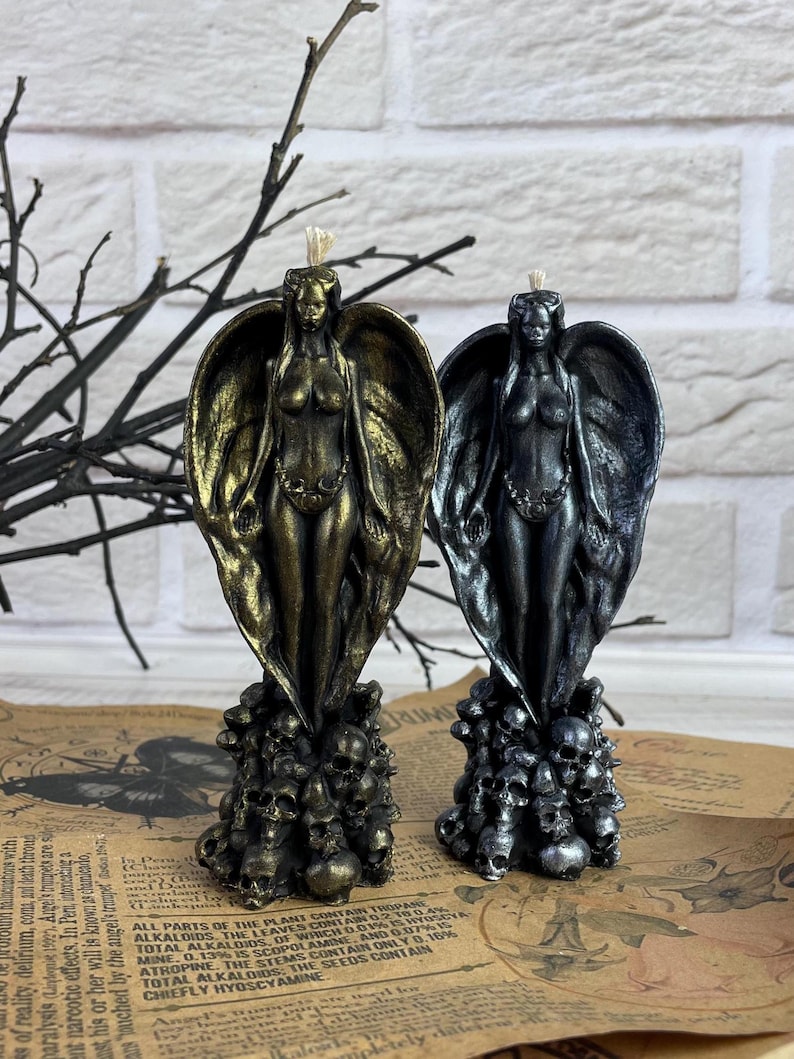 Empowering Lilith Candle for Ritual Magic – Feminine Energy Altar Decor ...