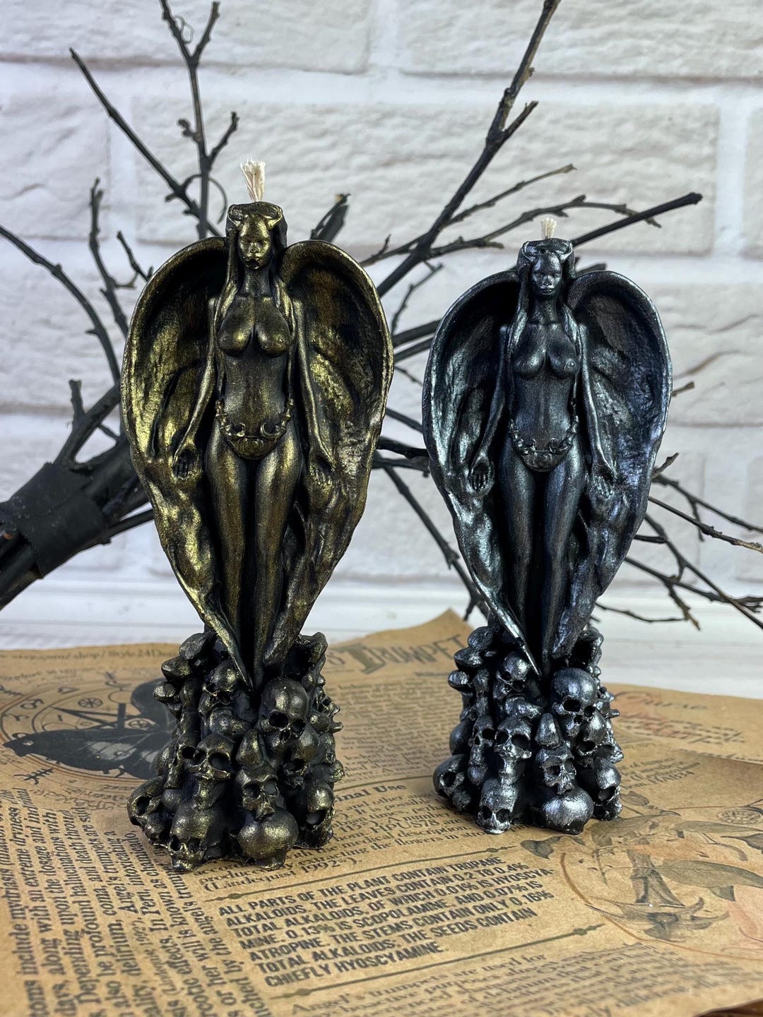 Empowering Lilith Candle for Ritual Magic – Feminine Energy Altar Decor ...