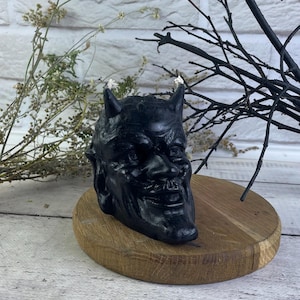 Devil Candle - Black, Red, and Gold for Witchcraft, Occult Rituals, and ...