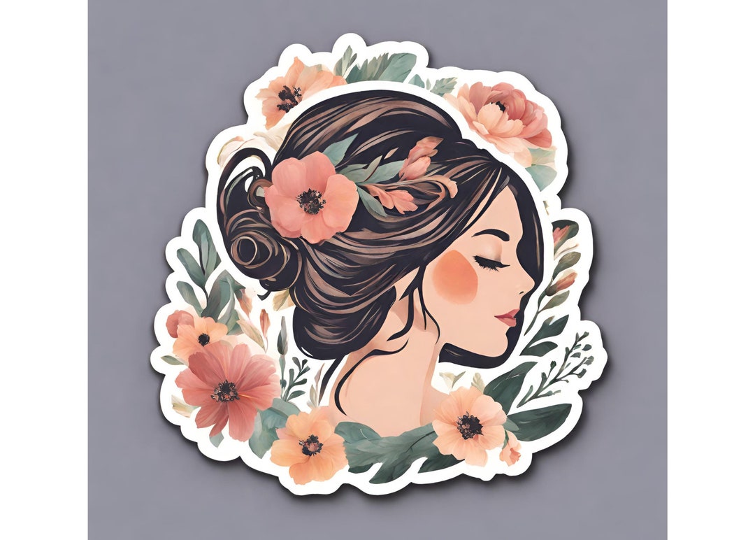 Cosmetology Beauty Sticker, Sticker for Hair Stylist, Make up Artist ...