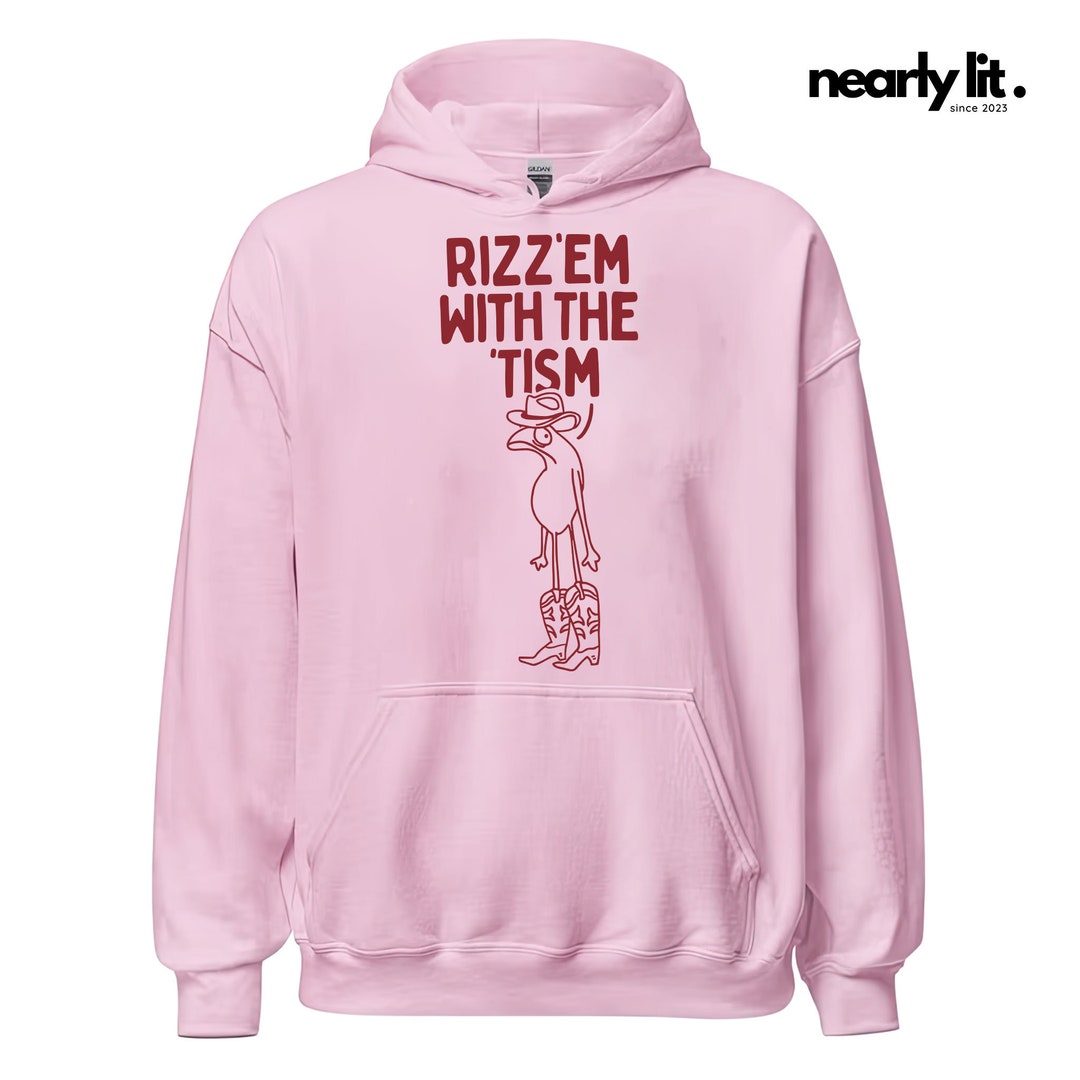 Rizz Em With the Tism Funny Meme Shirt, Rizz Em With the Tism Funny ...