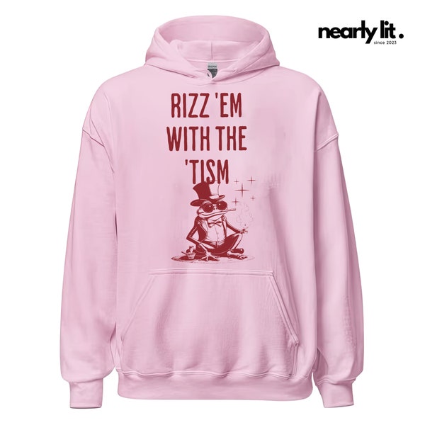 Hoodie Rizz Em With the Tism - Etsy