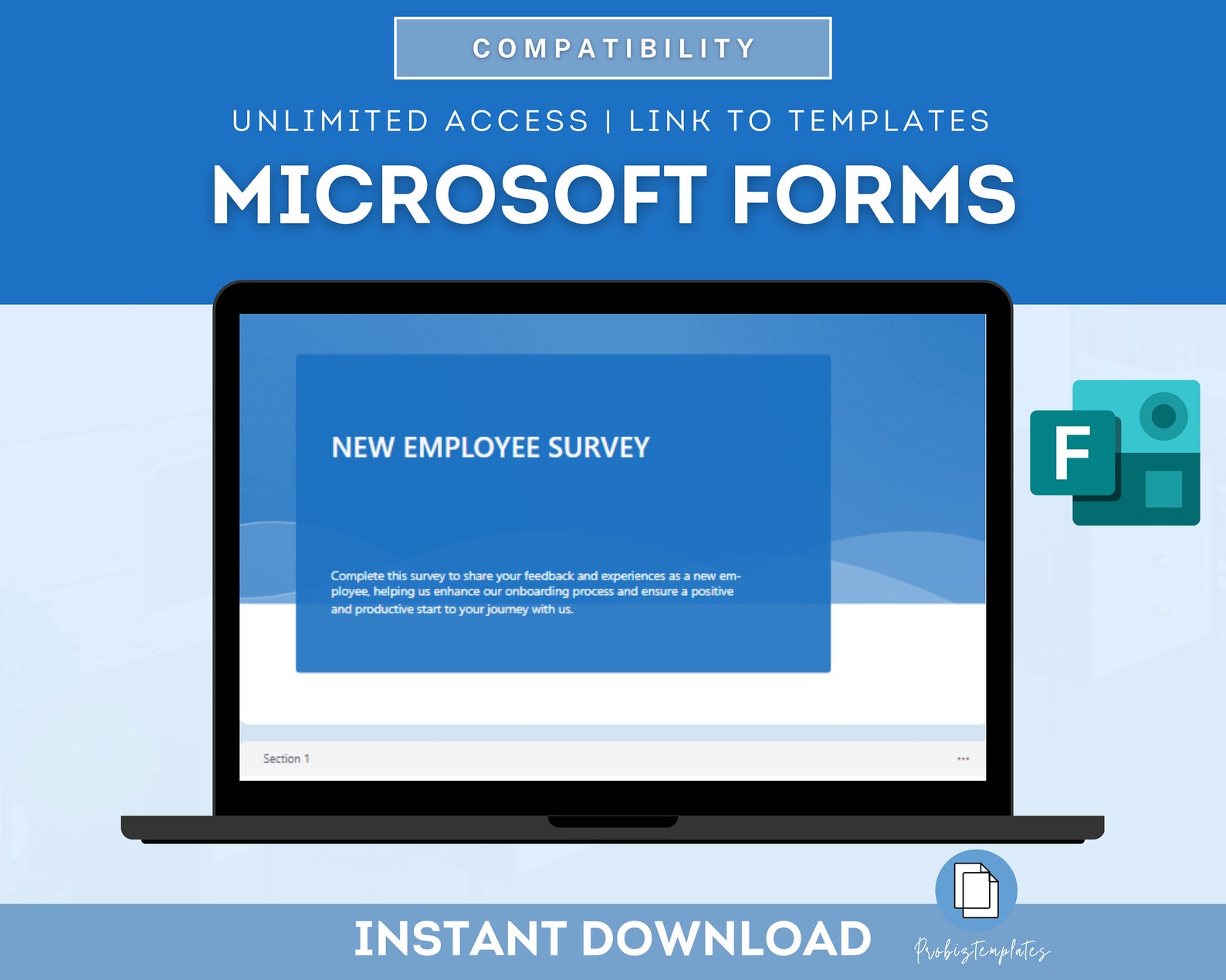 New Employee Online Survey, New Hire First Impressions Survey, Employee ...