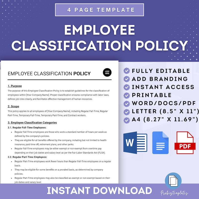 Classification Chart - Etsy