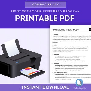 Background Check Policy Template, Company Background Check Policy ...