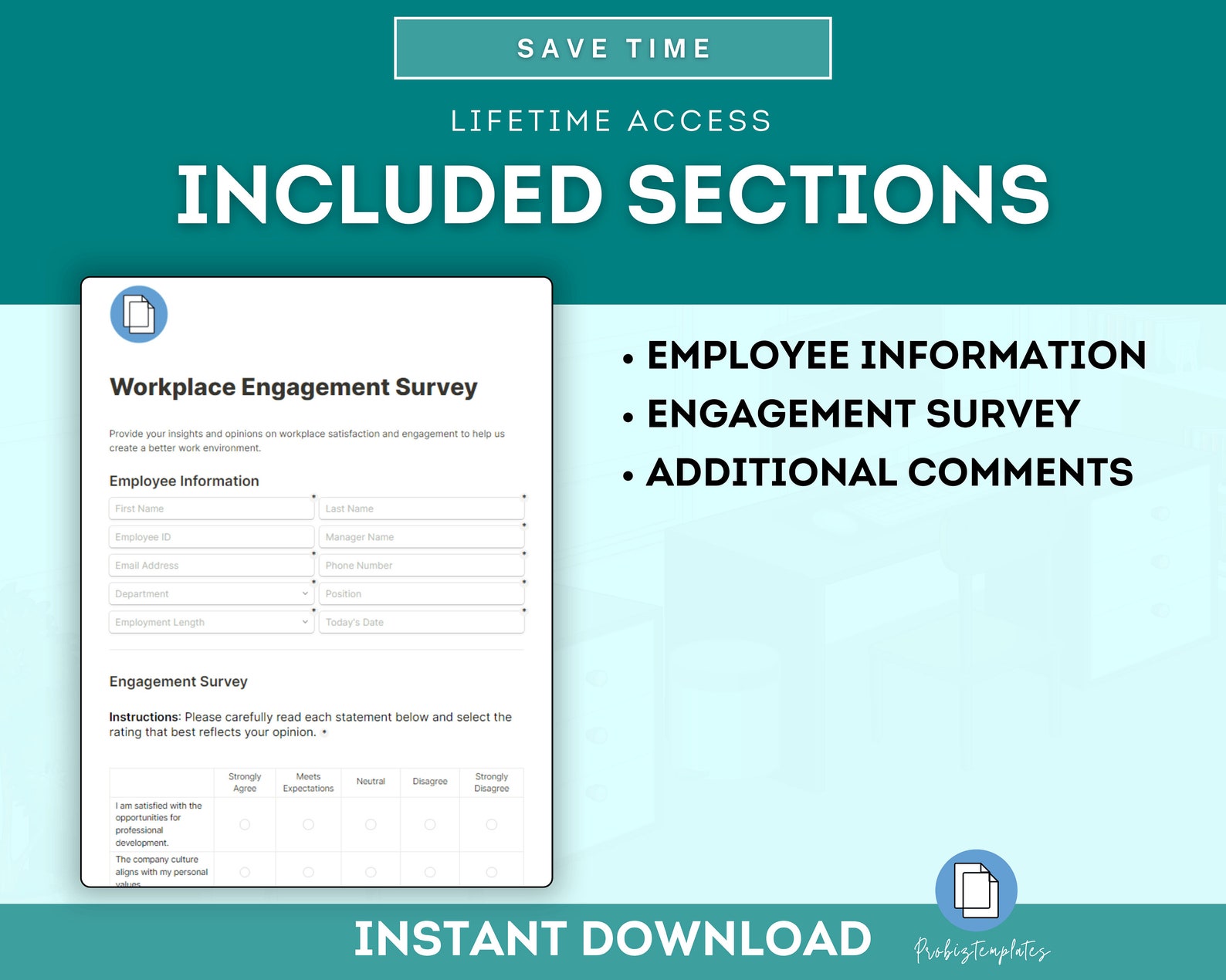 Employee Engagement Online Survey, Employee Survey, Employee Feedback ...