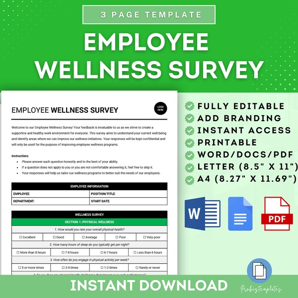 Workplace Wellness Survey - Etsy UK
