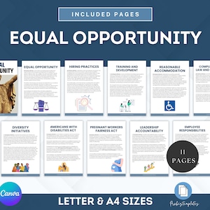 Employee Handbook, New Hire Welcome Packet, HR Employee Onboarding ...