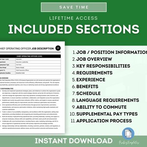 Chief Operating Officer (COO) Job Description Template, COO ...