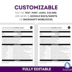 Job Interview Bundle, Employee Interview Bundle, Interviewer Bundle ...