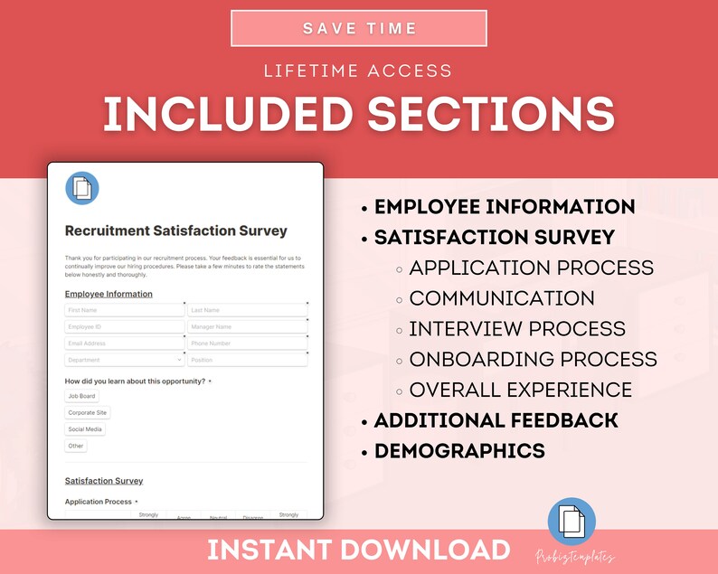 Recruitment Satisfaction Online Survey, Candidate Experience Survey ...