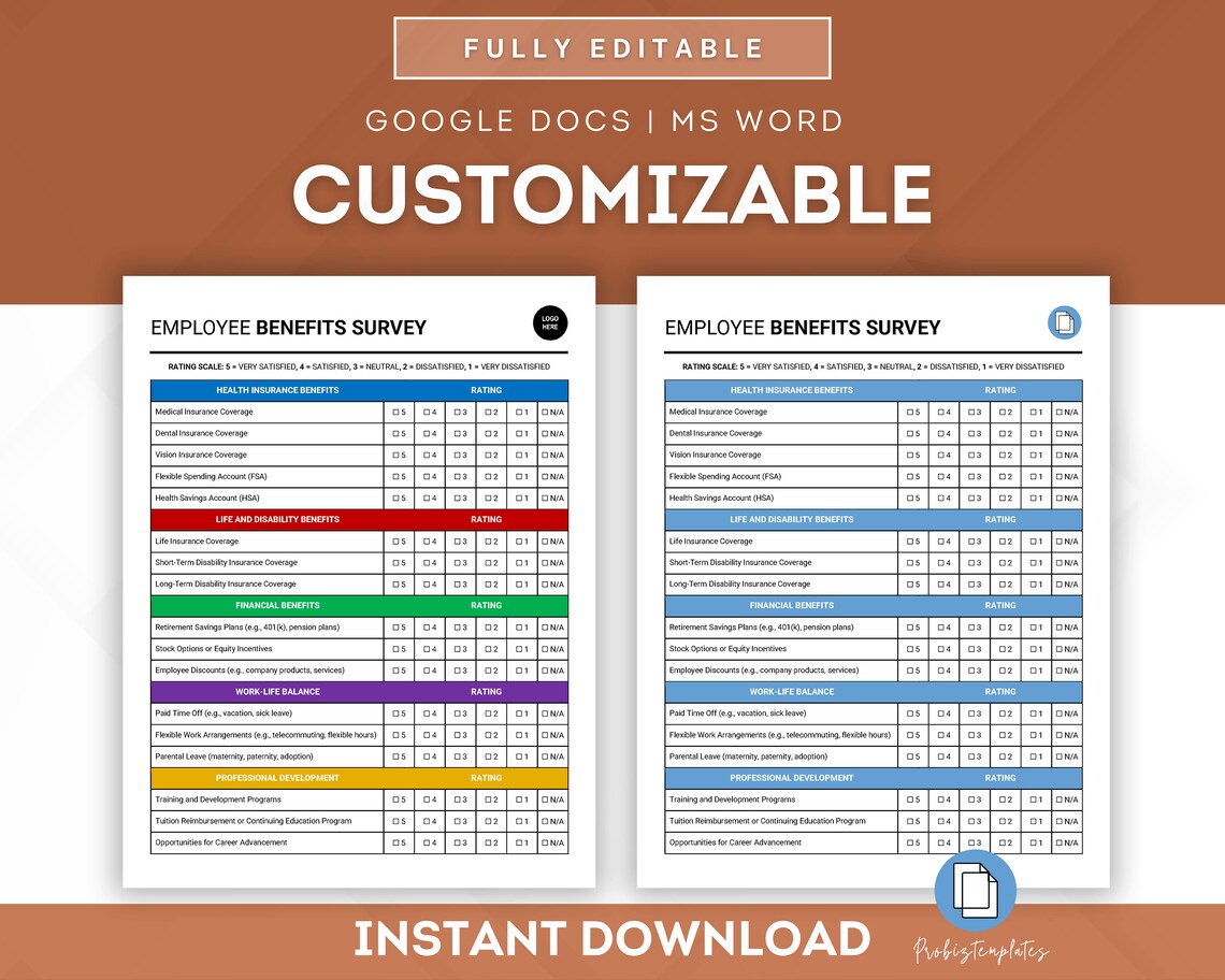 Employee Benefits and Compensation Bundle, Employee Benefits Administrative Forms, Total ...