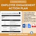 Employee Engagement Action Plan Template, Boosting Employee Morale Plan ...