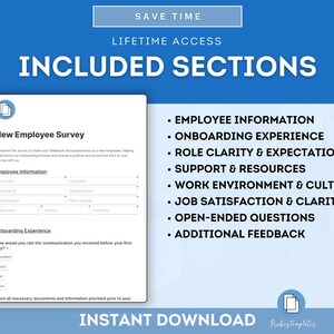 New Employee Online Survey, New Hire First Impressions Survey, Employee ...