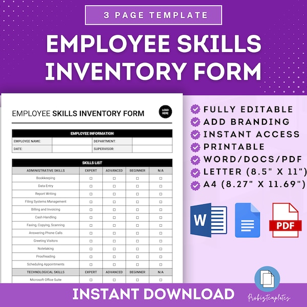 Employee Skills - Etsy
