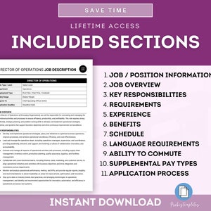 Director of Operations Job Description Template, Operations Director ...