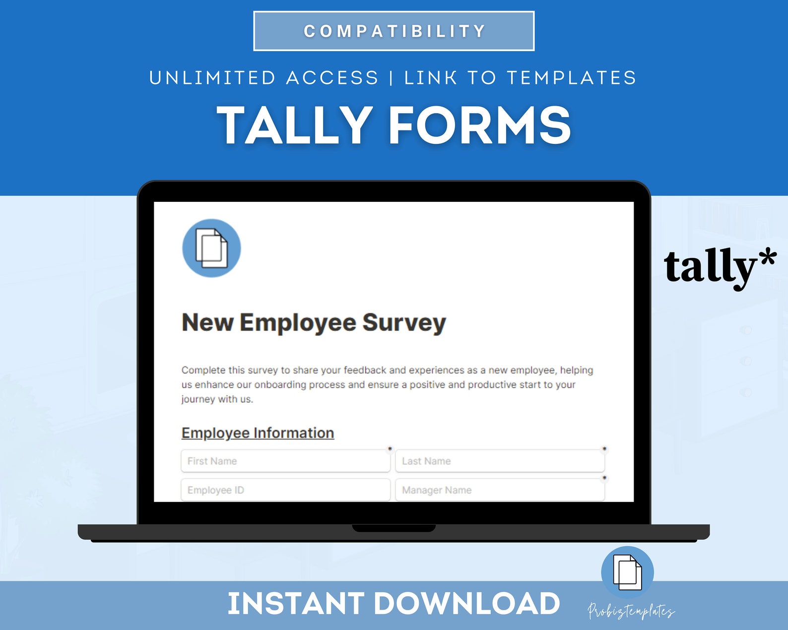 New Employee Online Survey, New Hire First Impressions Survey, Employee ...