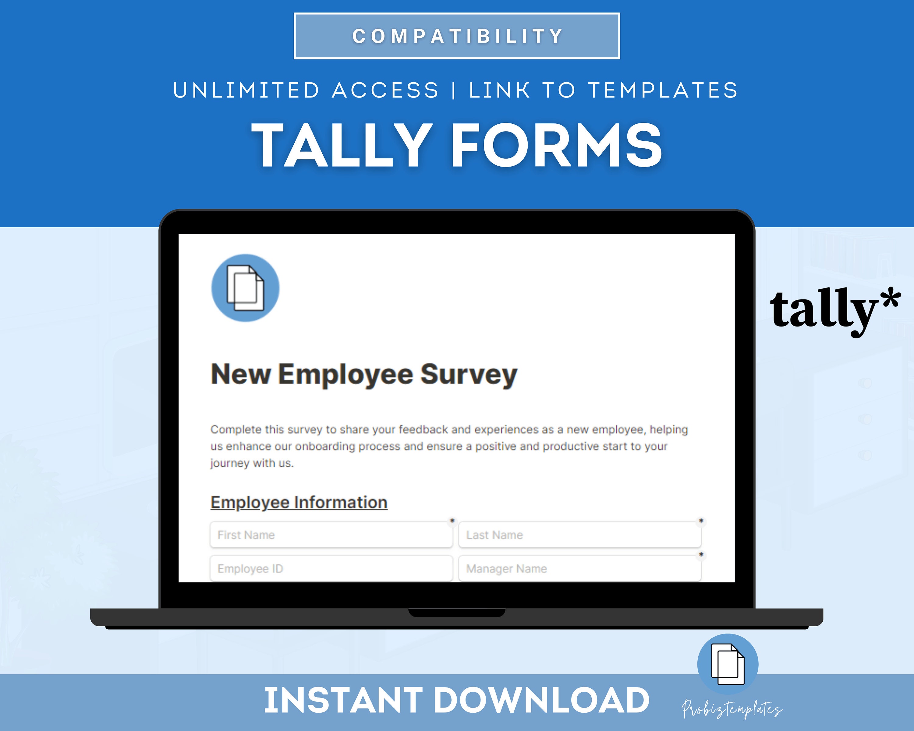 New Employee Online Survey, New Hire First Impressions Survey, Employee ...