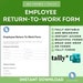 Employee Return to Work Form Online Form, Back-to-work Form, Return-to ...