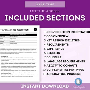 Human Resources Generalist Job Description Template, HR Generalist Role ...