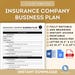 Insurance Company Business Plan Template, Comprehensive Insurance ...