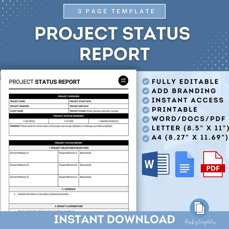 Budget Progress Template - Etsy