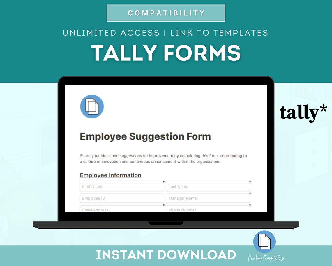 Employee Suggestion Online Form, Employee Idea Submission Form ...