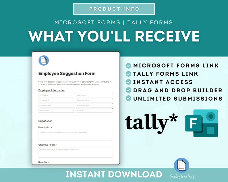 Employee Suggestion Online Form, Employee Idea Submission Form ...